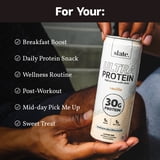 Slate Ultra Milk Shake, 30g Protein, Vanilla, 11 fl oz, 4 Pack ...