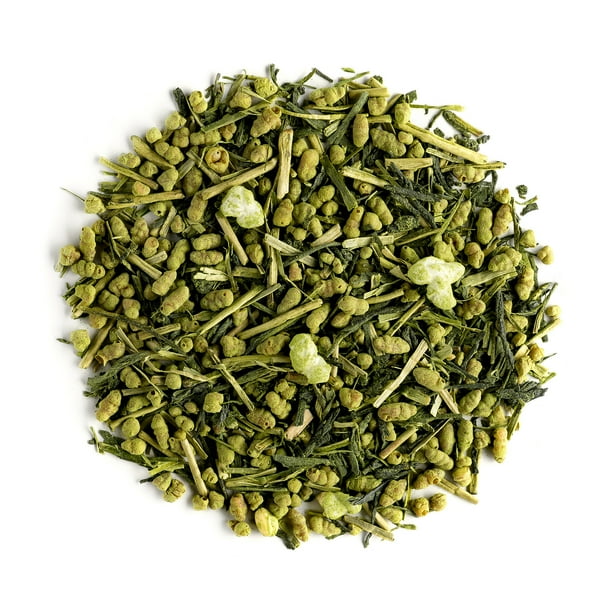 Genmaicha Roasted Rice Japanese Tea - Green Genmai Cha With Matcha ...