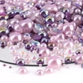 6000pcs Mix Pearls and Rhinestones 2mm-10mm More Size Flatback Pearl ...