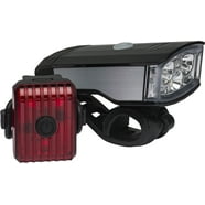 Bell Lumina Bicycle Headlight and Tail Light Set, Black - Walmart.com