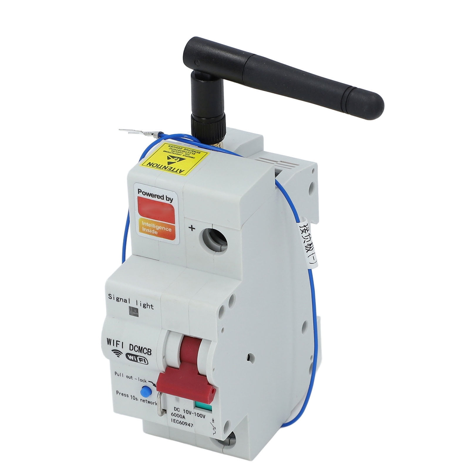Smart Circuit Breaker, Smart WiFi Circuit Breaker DC10-100V Prevent ...