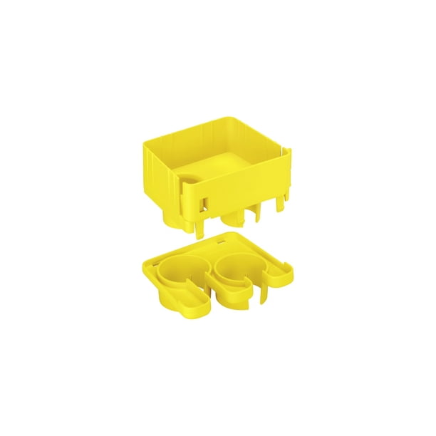 Panduit - FRIDT4X4YL - Panduit 2-Port Spillout to 1.5 (38mm) Inside ...