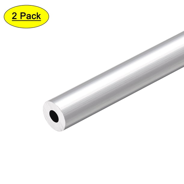 Uxcell 6063 Aluminum Round Tube Seamless Aluminum Straight Tubing 12mm ...