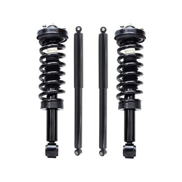 Front and Rear Suspension Strut and Shock Absorber Assembly Kit ...
