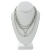 Time and Tru Women's Silvertone Layered Necklace, 1 Piece - Walmart.com