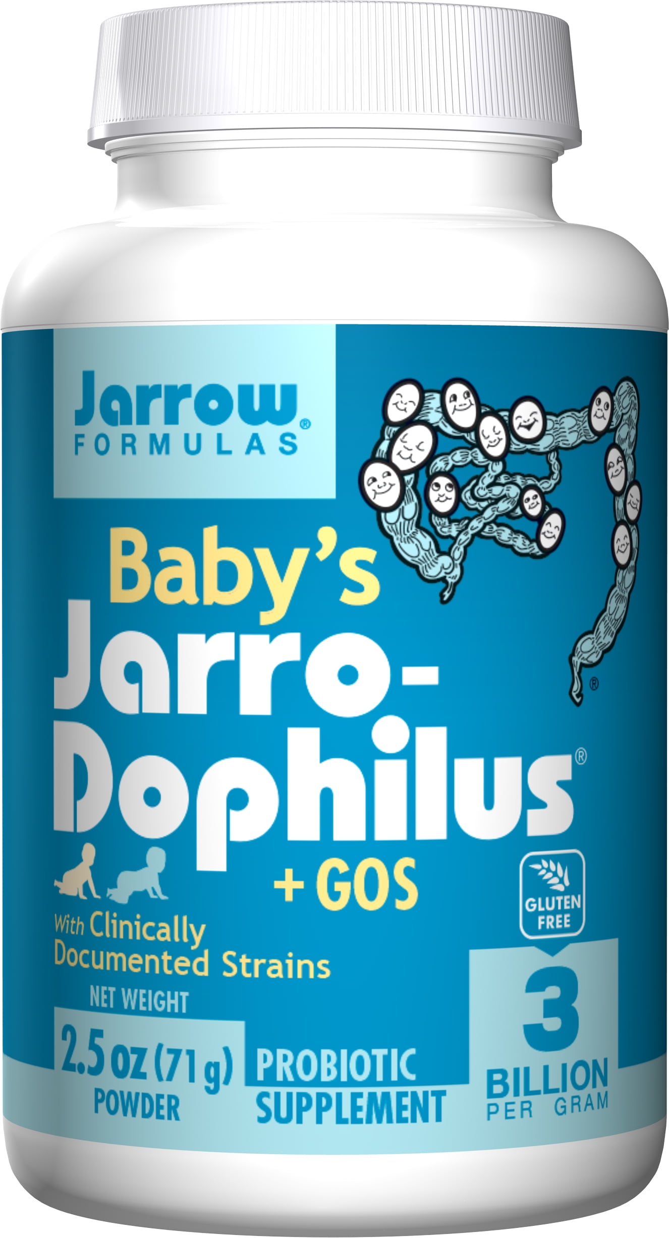 Jarrow Formulas Baby's Jarro-Dophilus + GOS, Supports Baby's Intestinal ...