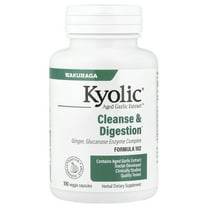 Kyolic Aged Garlic Extract Candida Cleanse and Digestion Formula 102 ...