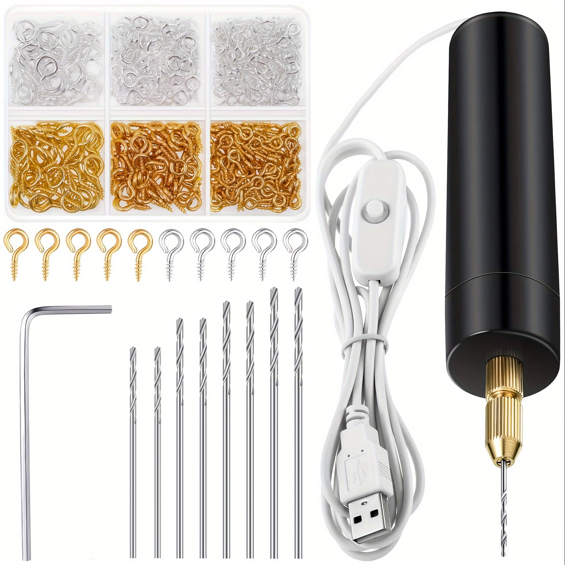Click here for Junwell Electric Resin Drill Set Including 400 Gol... prices