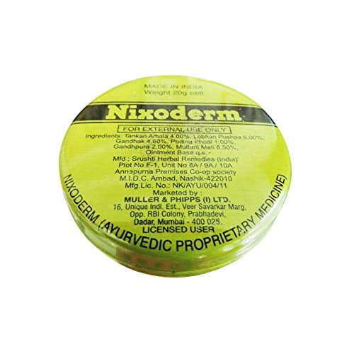 Buy Ayurvedic nixoderm cream 20gm_ pack of 10 Online in India. 573847042