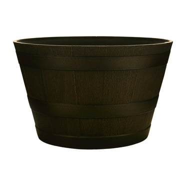 Southern Patio Large 14" Outdoor Lightweight Resin Utopian Urn Planter ...