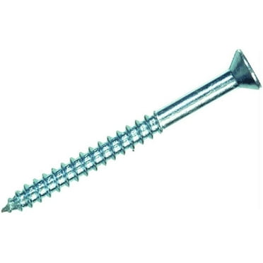 The Hillman Group Flat Head Phillips Wood Screw, 6-Inch x 1 1/2-Inch ...