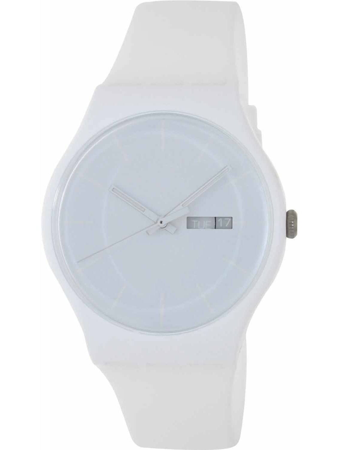 Swatch Unisex White Rebel Watch SUOW701 - Walmart.com