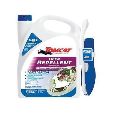 Tomcat Repellents Animal Repellent Ready-to-Use with Comfort Wand, 1 ...