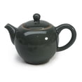 Porcelain Teapot, 12oz Tea Pot Small Teapot Ice Crack Glazed Ceramic ...