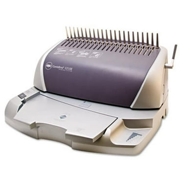 Swingline GBC CombBind C340 Manual Binding System, Binds 500, 18w x 17d ...