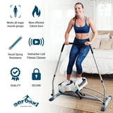 Aeroski 2.0 Ski Fitness Machine, Adjustable Resistance, Gray, Full-Body ...