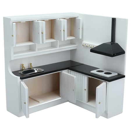 Miniature Kitchen Set, Miniature Model Lightweight Doll House Kitchen ...