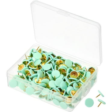 100 Pieces Jumbo Giant Large Push Pins 1 Inch Standard Thumb Tacks ...