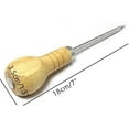2PCS Stainless Steel Ice Pick with Safety Wooden Handle for Breaking ...
