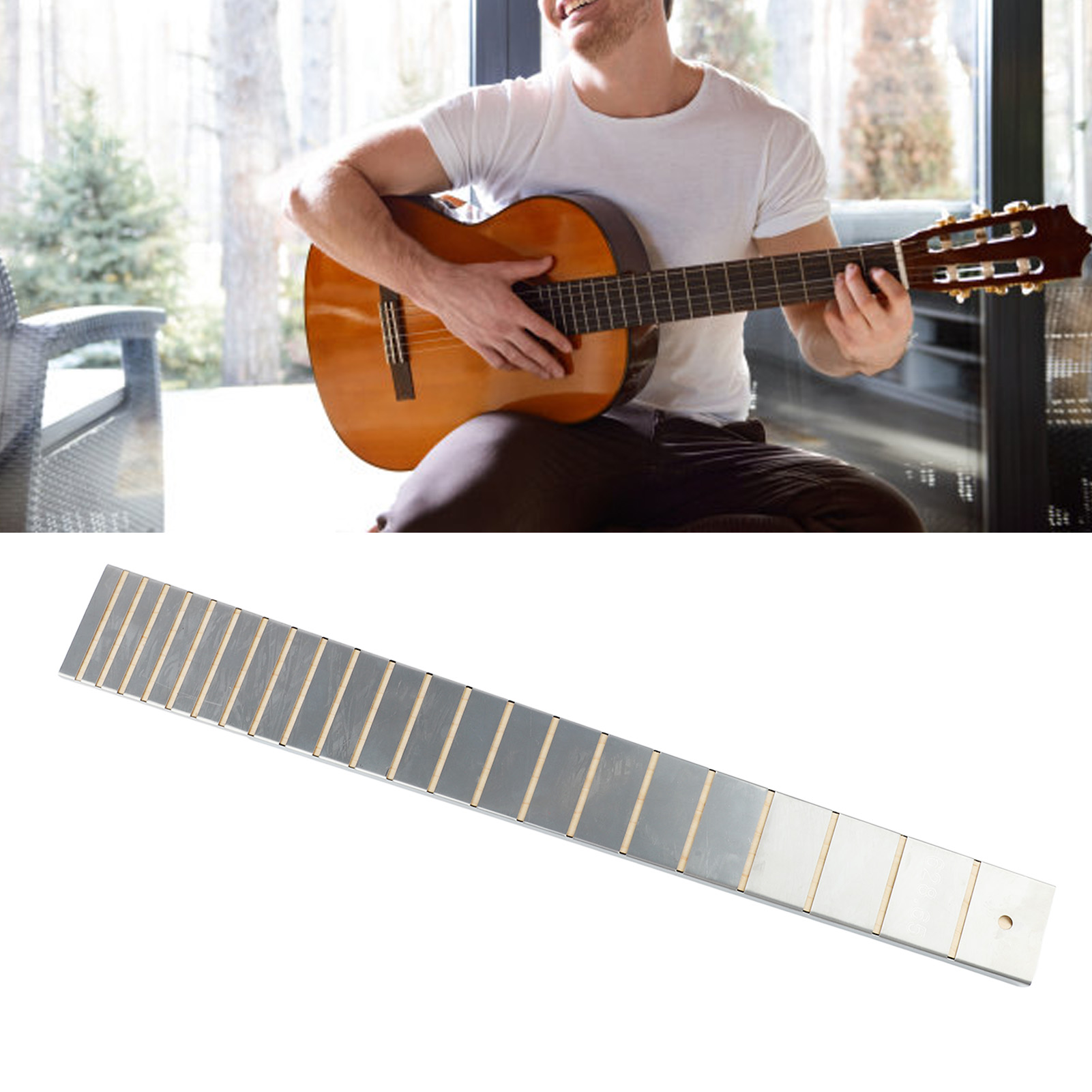 Regla De Traste De Guitarra, Regla De Calibre De Acción De Cuerda De ...