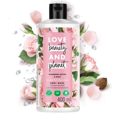 Love Beauty and Planet Nourishing Women's Body Wash, Rose Water and ...