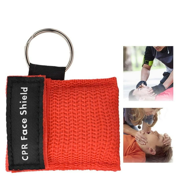 Fosa One-Way Valve Emergency CPR First Aid Keychain Care Tool, CPR ...