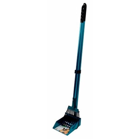 Flexrake 58AT 3 in. Teal Panorama Small Dog Scoop & Rake Set | Walmart ...