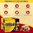 Duraflame Firestart Quick Start Firelighters for Indoor/Outdoor ...