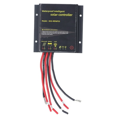 ANGGREK Smart Solar Controller,Waterproof Smart Solar Controller MPPT ...