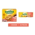 belVita Baked Breakfast Sandwich Biscuits, Cinnamon Brown Sugar with ...