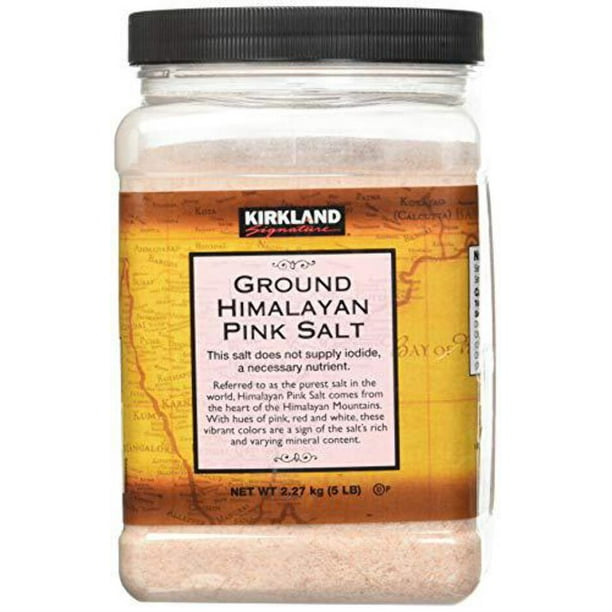 Kirkland Signature Himalayan Pink Salt, 5 Pound - Walmart.com