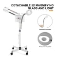3IN1 Hot/Cold Professional Facial Steamer Ozone with 5X Magnifying Lamp ...