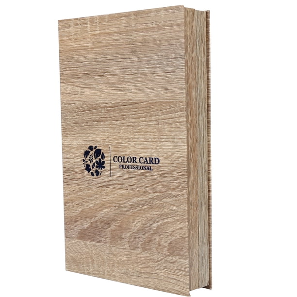 Nail Color Card Book,180 Colors Wood Nail Color Card Book Nail Polish ...