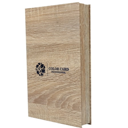 Nail Color Card Book,180 Colors Wood Nail Color Card Book Nail Polish ...