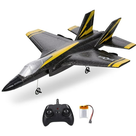 Peggybuy 2CH RC Airplane, F-35 RC Plane Ready to Fly, 2.4GHz Remote ...