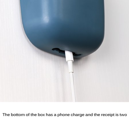 Remote Control Storage Boxes Wall-mounted Home Office Table Storing ...