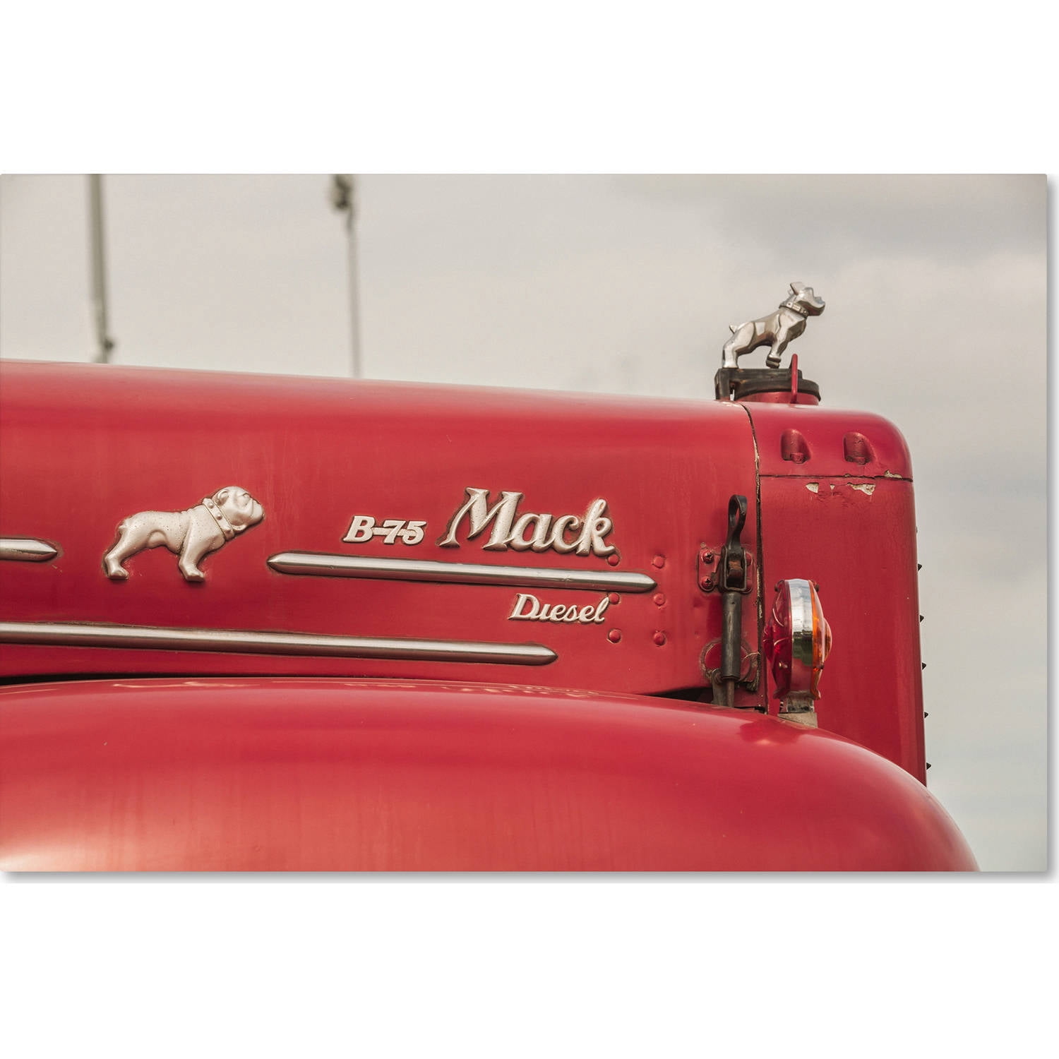 Trademark Fine Art "Mack Truck 2" Canvas Art by Jason Shaffer - Walmart.com