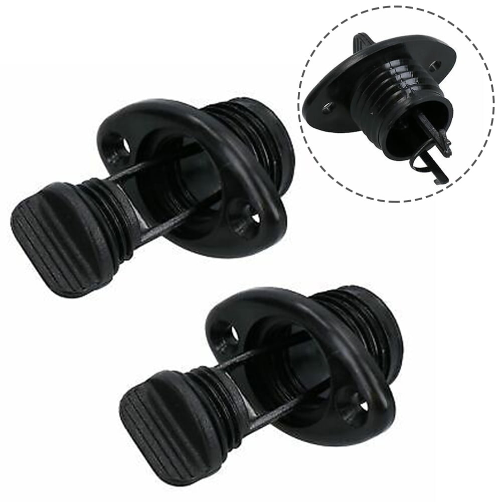 Goodhd 2 PACK 1\" Boat Drain Plug Bung Fitting Kayak Speedboat Rib Bung ...