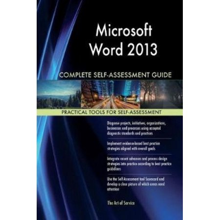 Microsoft Word 2013 Complete Self-Assessment Guide | Walmart Canada