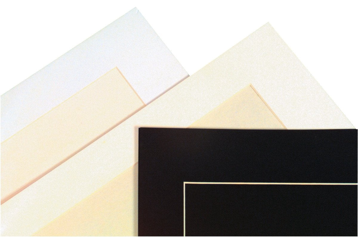 Mat Crescent Cardboard Co, precortado, 22 x 28 pulgadas, blanco ...
