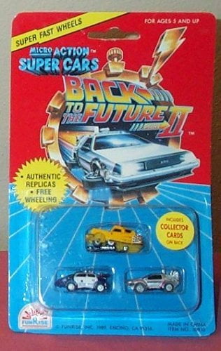 Regreso al futuro II Supercoches de microacción Super Fast Wheels ...