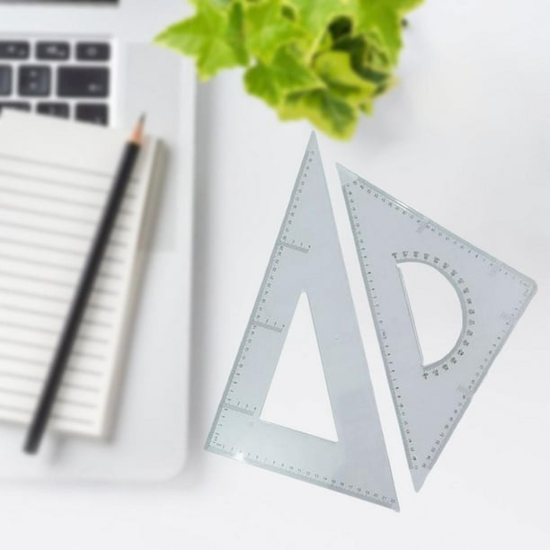 30/60 45/90 Degrees Geometry Triangle Ruler Drawing Drafting s ...