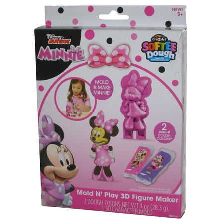 Disney Junior Mold & Make CraZArt Minnie Mold N' Play 3D Figure Maker ...