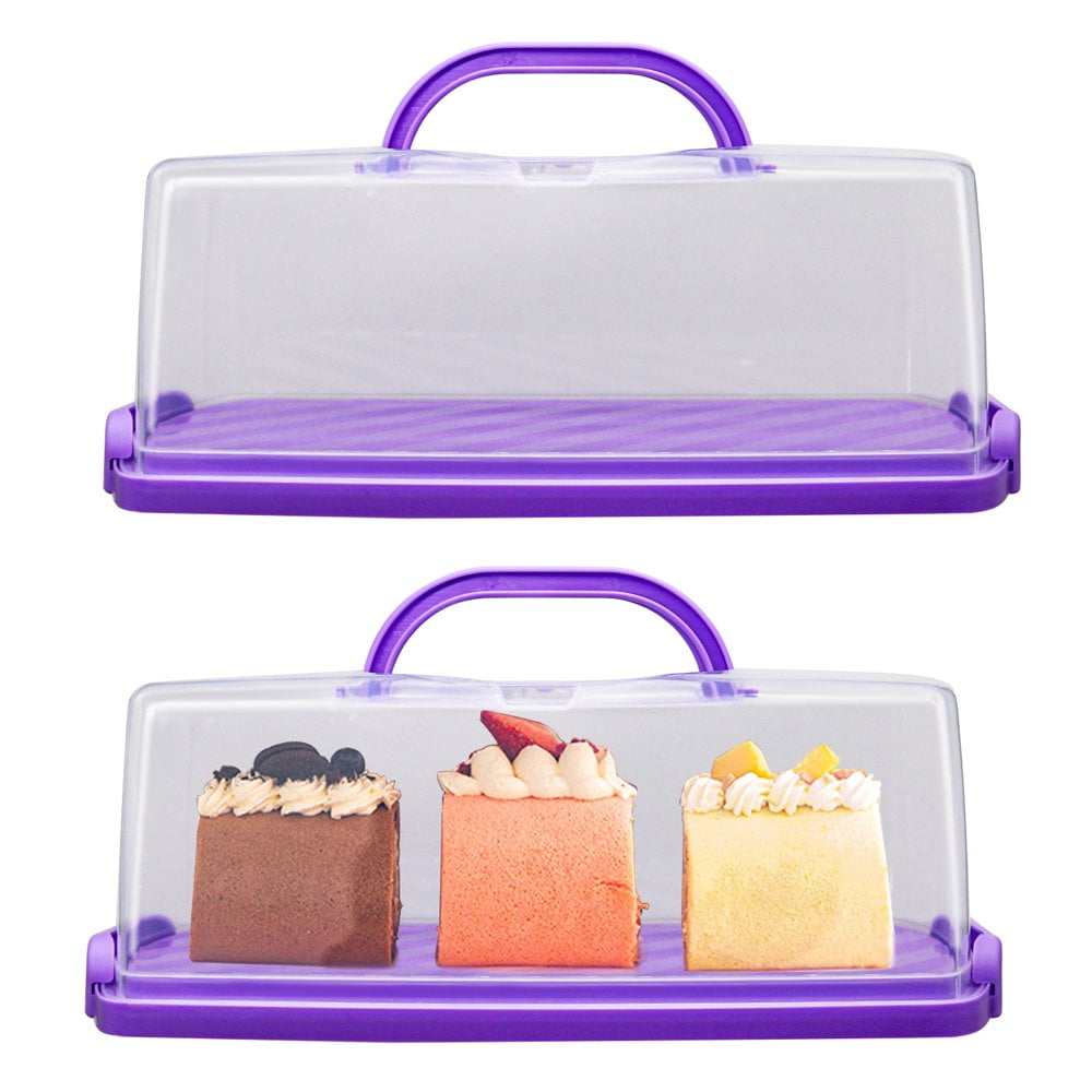 Click here for Mesase Bread Box With Handle Portable Loaf Cake Co... prices