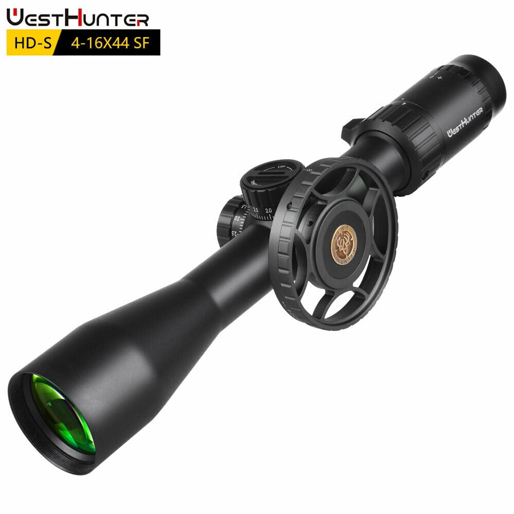 WestHunter HD-S 4-16X44 SF Hunting Scope, Mil Dot Side Parallax Optic ...