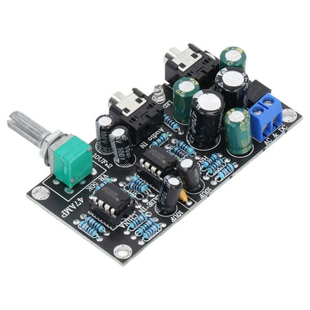 Circuit Board, PCB OP AMP Module 2 Channel Small DC 9-24V For DIY ...