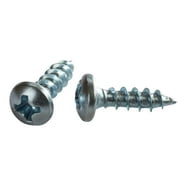 Rok 50-Pack #8-32 2-1/2" Screw, Pan Head Combined Phillips/Square Drive ...