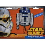 Star Wars BB8 and R2-D2 Foil Birthday Balloon, The Force Awakens Party ...