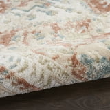 Nourison Thalia Vintage Rust Multicolor 9' x 12' Area Rug (9x12 ...