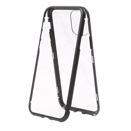 Double Sided Magnetic Case for iPhone 12 Pro Case Thin Transparent ...